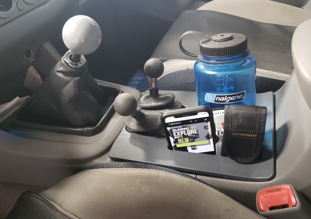 3D Printed Trim Panel for Custom Shifters | GoEngineer