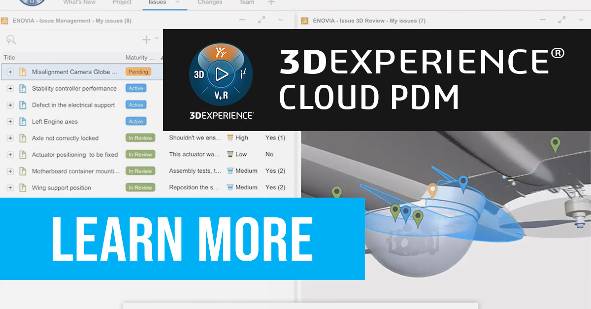 3DEXPERIENCE CLOUD PDM - Data Management & Collaboration Tools | GoEngineer
