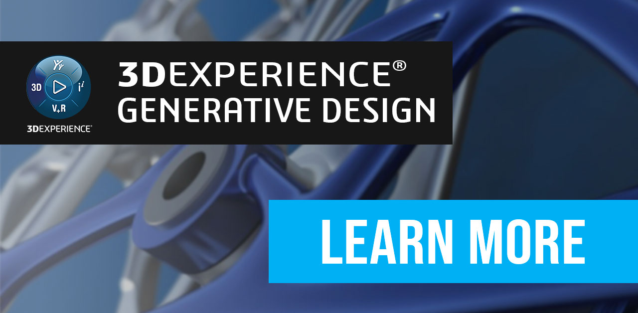 3dexperience Generative Design Sophisticated Cae Driven Design Optimization In A Catia Cad