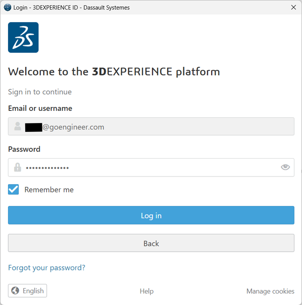 Understanding the 3DEXPERIENCE Login Box in SOLIDWORKS | GoEngineer