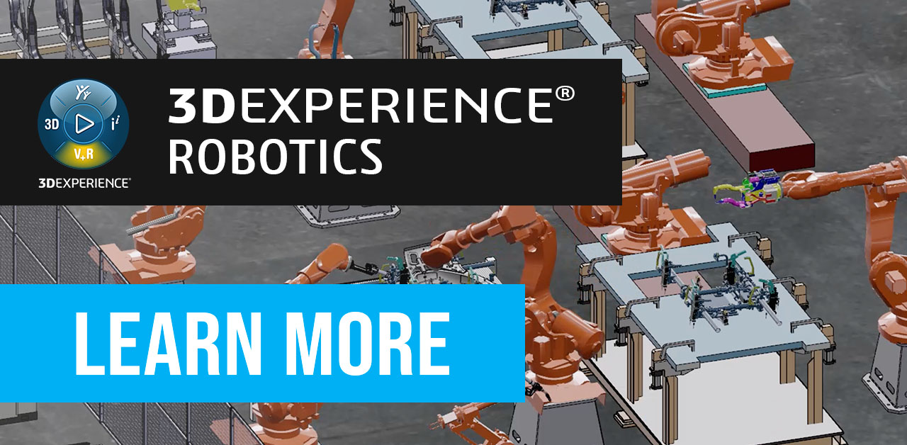 3dexperience Robotics Program Simulate And Validate Industrial Robots Goengineer