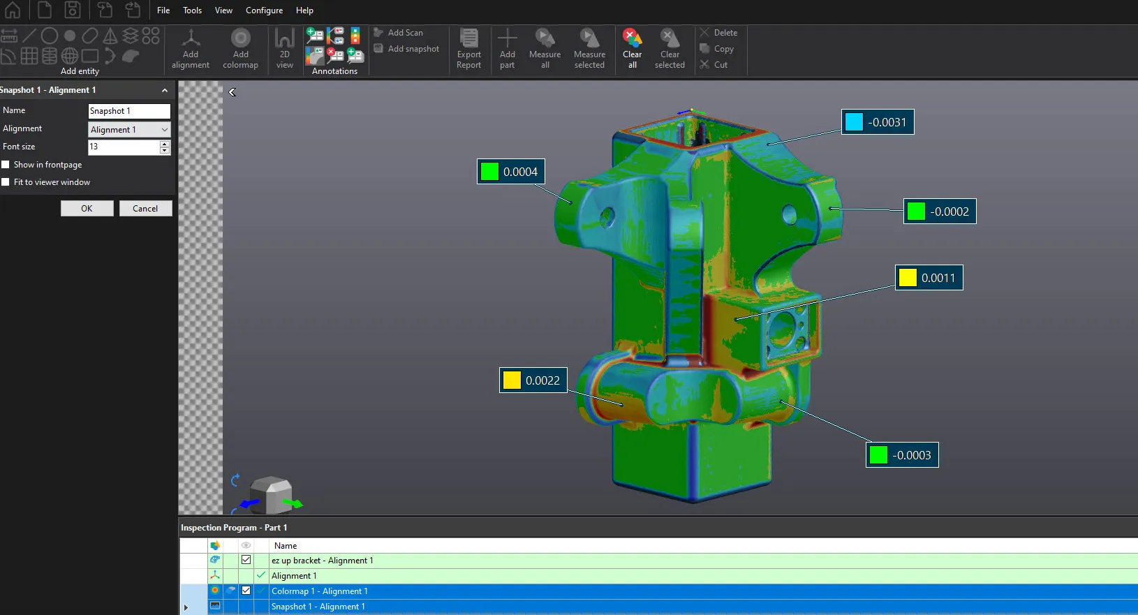 Creaform VXinspect Software for 3D Scanning | GoEngineer