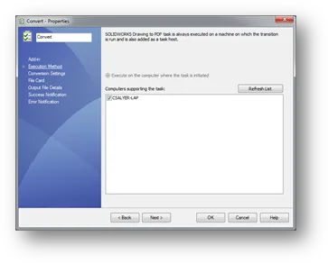 SOLIDWORKS PDM Standard Convert to PDF task | GoEngineer