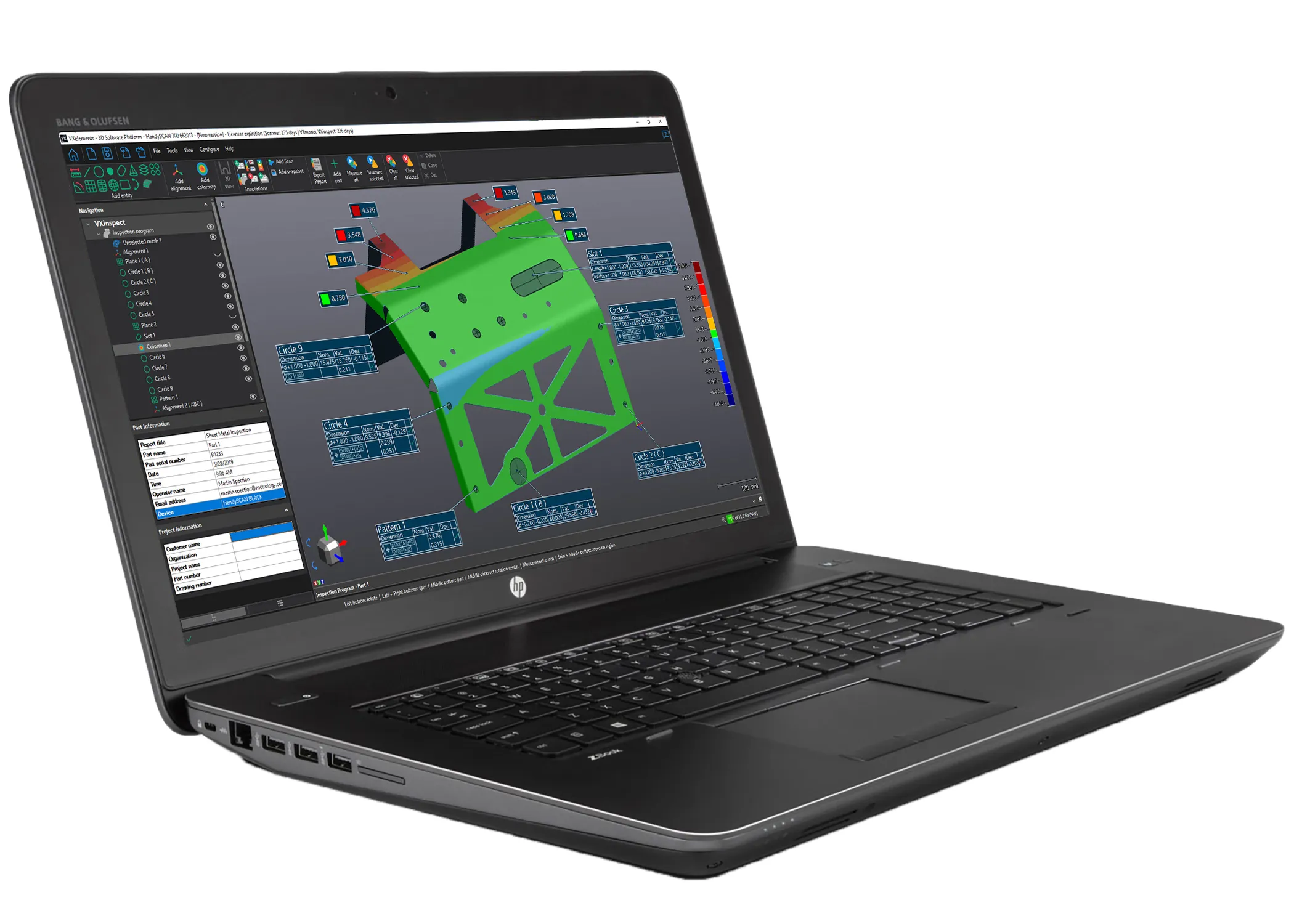 Creaform VXinspect Software for 3D Scanning | GoEngineer