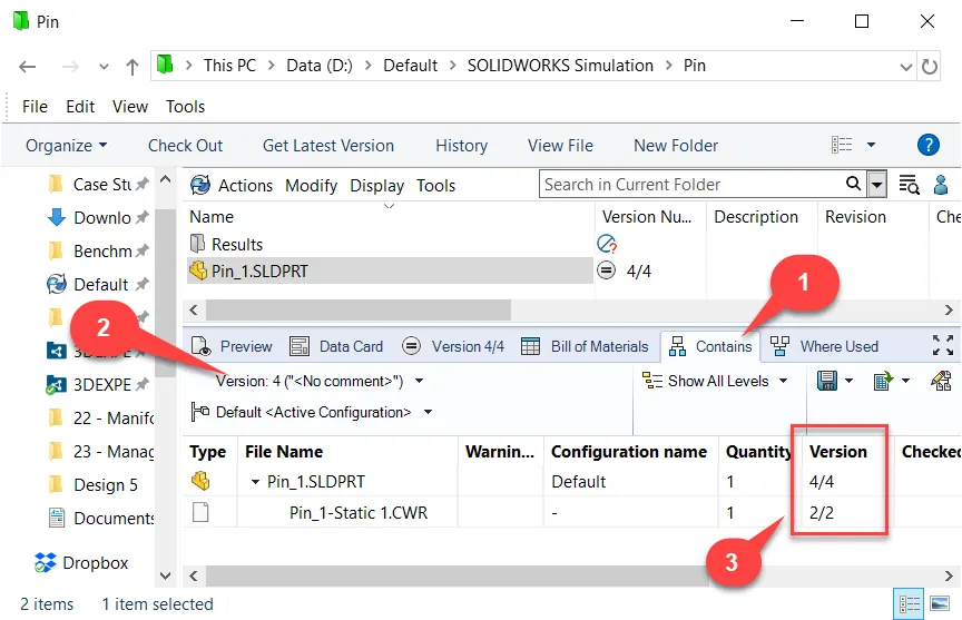 Managing SOLIDWORKS Simulation Results with PDM | GoEngineer