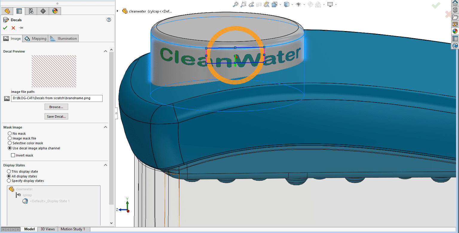 SOLIDWORKS Decals from Scratch | GoEngineer