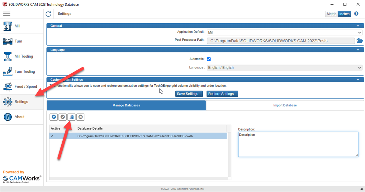 Backup and Restore Your SOLIDWORKS CAM & CAMWorks TechDB | GoEngineer