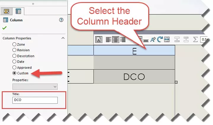 Solidworks Pdm Create Custom Columns In A Revision Table Driven By Workflow Transition Actions