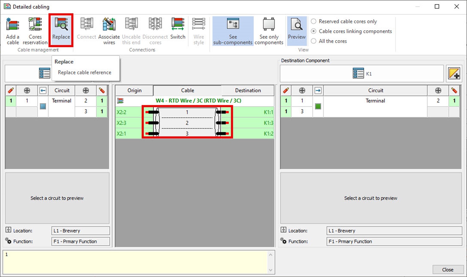 How to Delete or Replace a Cable in SOLIDWORKS Electrical - Blog Posts ...