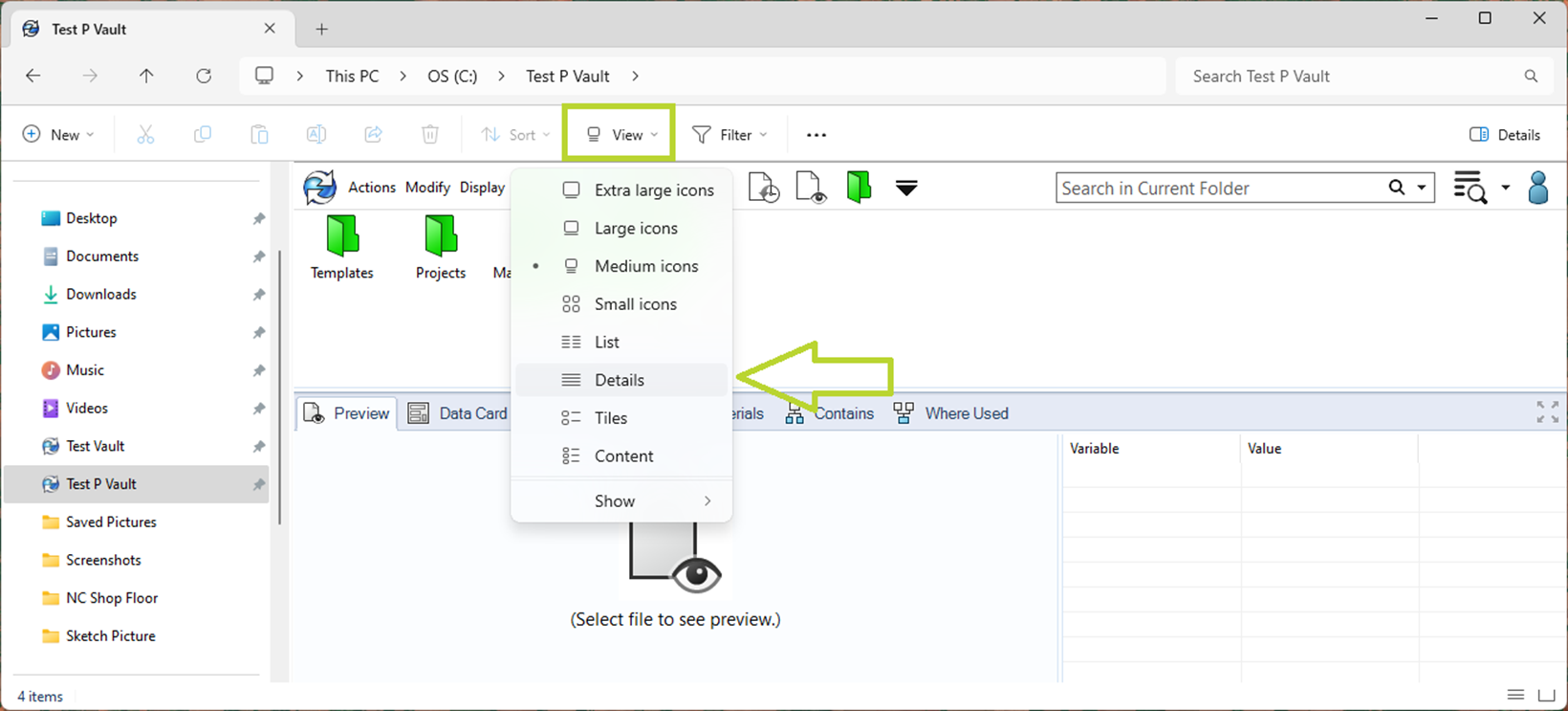 Changing the Default File View in SOLIDWORKS PDM | GoEngineer