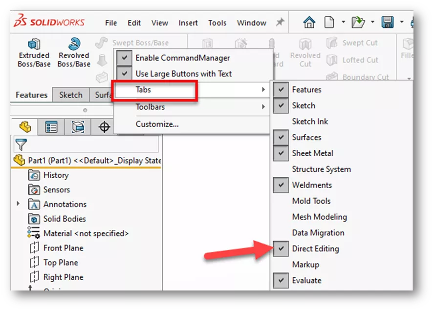 SOLIDWORKS Direct Editing Tools: Move Face & Delete Face | GoEngineer SOLIDWORKS Direct Editing Tools: Move Face & Delete Face | GoEngineer