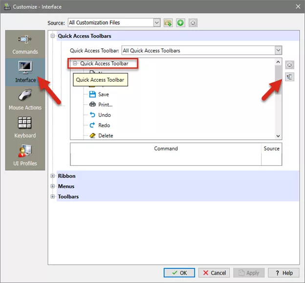 Draftsight Quick Access Toolbar Customization Tutorial Goengineer