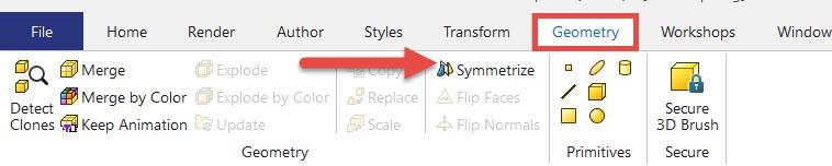Mirror Parts with Symmetrize in SOLIDWORKS Composer | GoEngineer