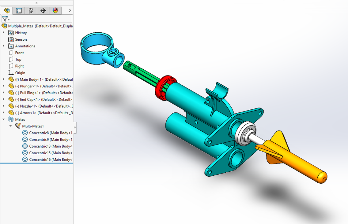 SOLIDWORKS Multiple Mates Quick Tip - Blog Posts - GoEngineer Community