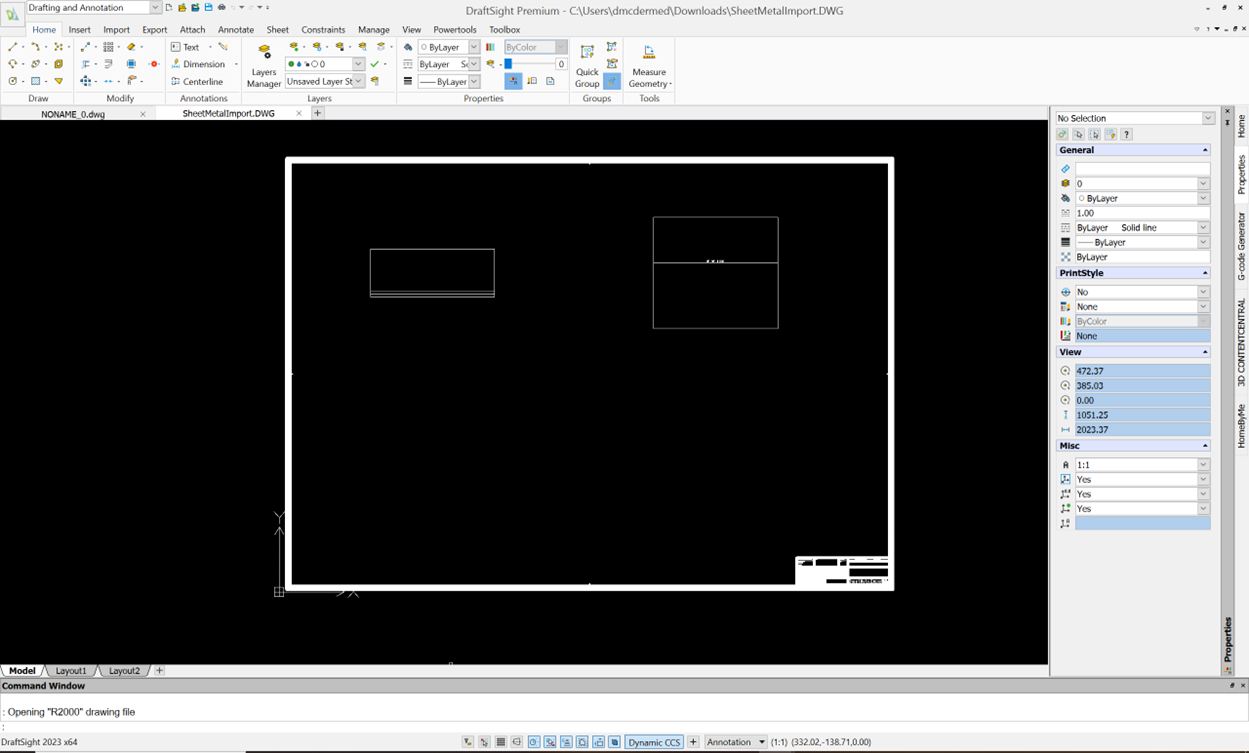 DraftSight Make Flat Snapshot Workaround | GoEngineer DraftSight Make Flat Snapshot Workaround | GoEngineer
