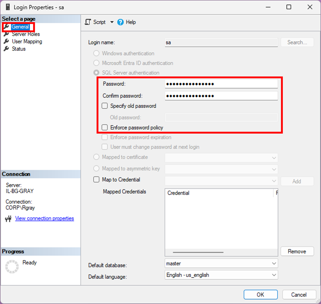 Solidworks Pdm How To Reset The Sql ‘sa User Password Goengineer