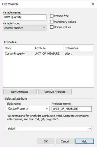 SOLIDWORKS PDM – Custom BOM Quantity | GoEngineer