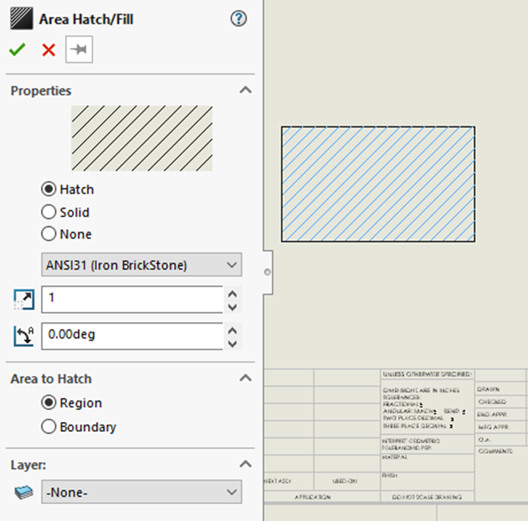 How to Customize the SOLIDWORKS Hatch Pattern File | GoEngineer