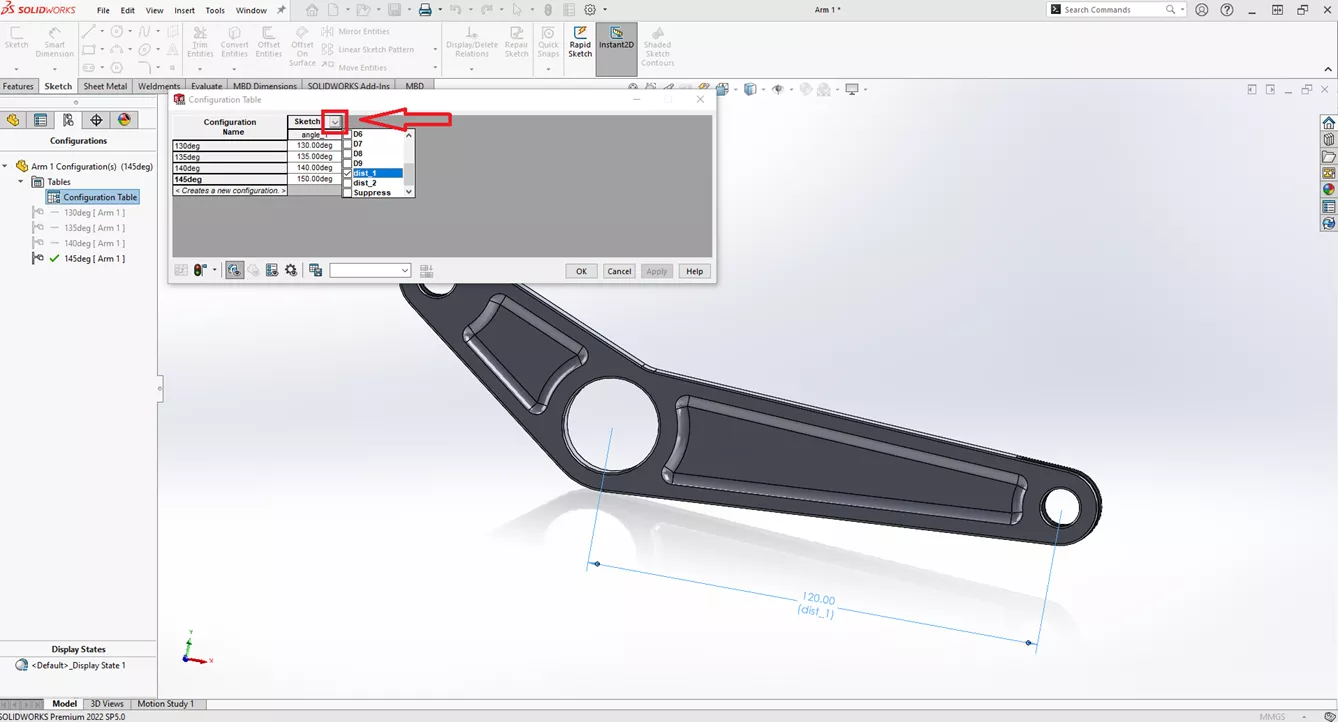 Solidworks Configuration Publisher Create Configuration Tables Goengineer