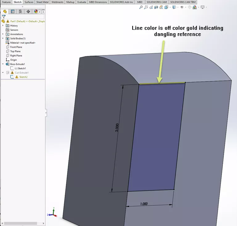Dangling Relations In SOLIDWORKS Sketches Explained GoEngineer dangling-relations-in-solidworks-sketches-explained-goengineer
