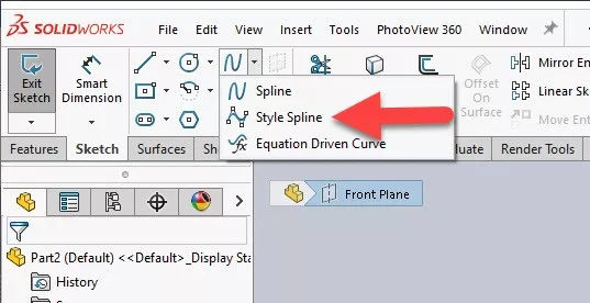 SOLIDWORKS Tutorial: Edit, Create, & Convert Style Splines | GoEngineer SOLIDWORKS Tutorial: Edit, Create, & Convert Style Splines | GoEngineer