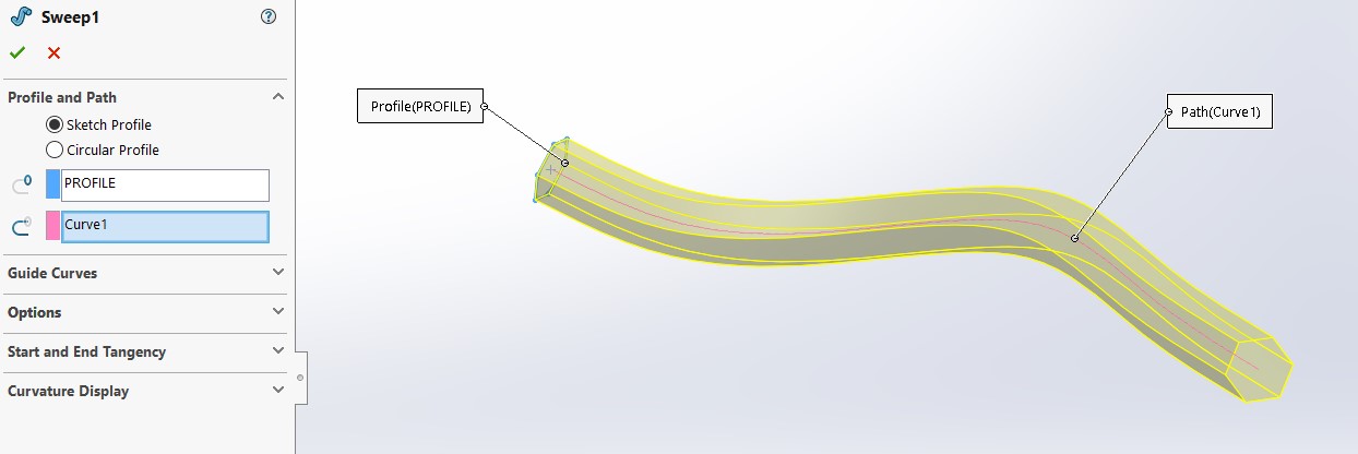 Using The Curve Through XYZ Points Tool In SOLIDWORKS GoEngineer