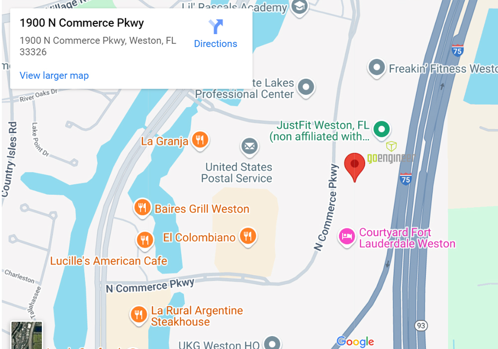 Contact GoEngineer in Weston, FL (formerly Inceptra) | GoEngineer